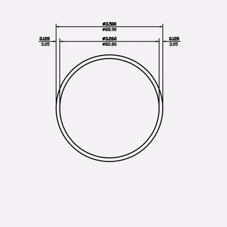 3 SCH10 3 500 X 3 26 X 120 6061 T6 Mill Finish 20ft 3 SCH10 3 500 X 3 26 X 120 6061 T6 Mill Finish 20ft